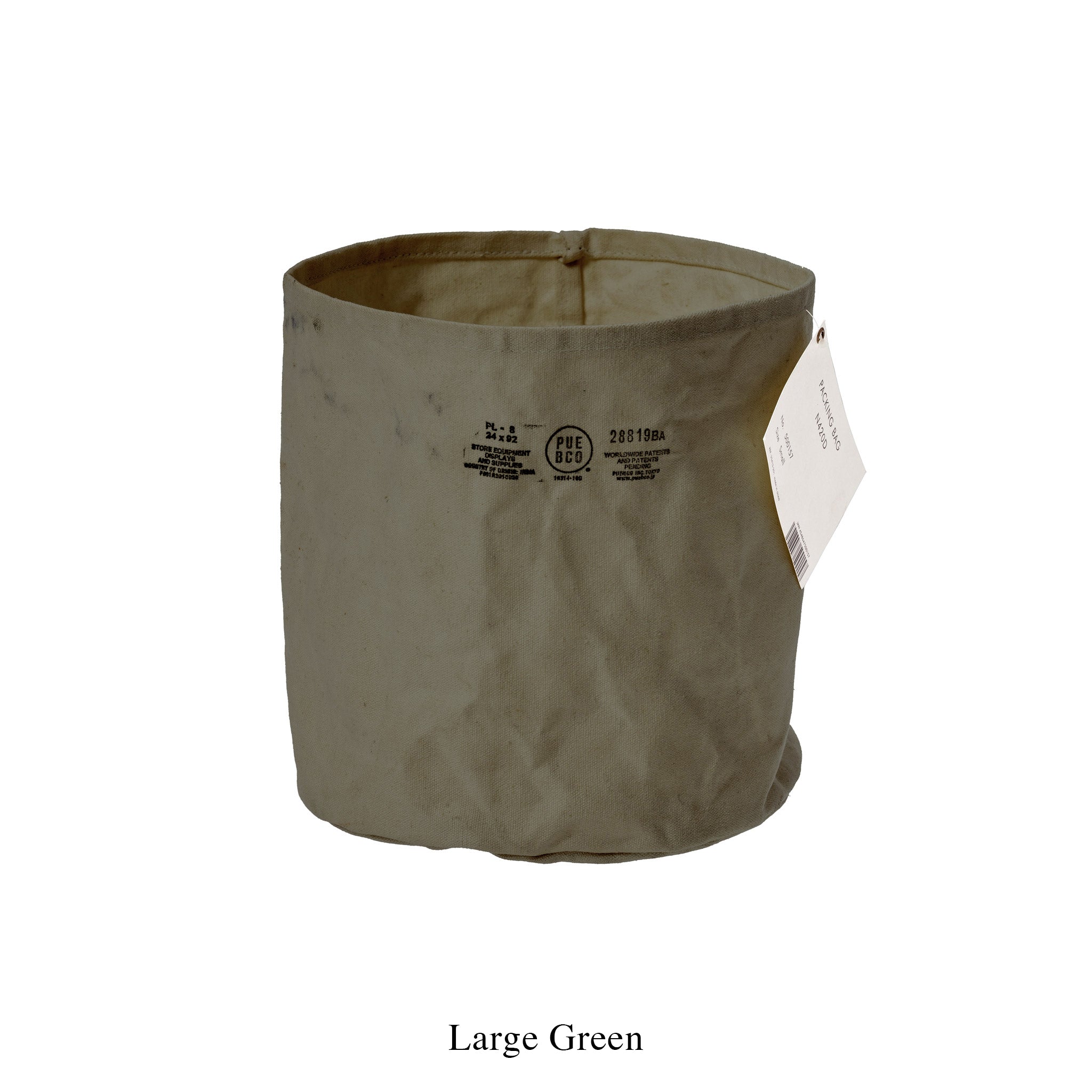 CANVAS POT COVER / Large – PUEBCO KOREA