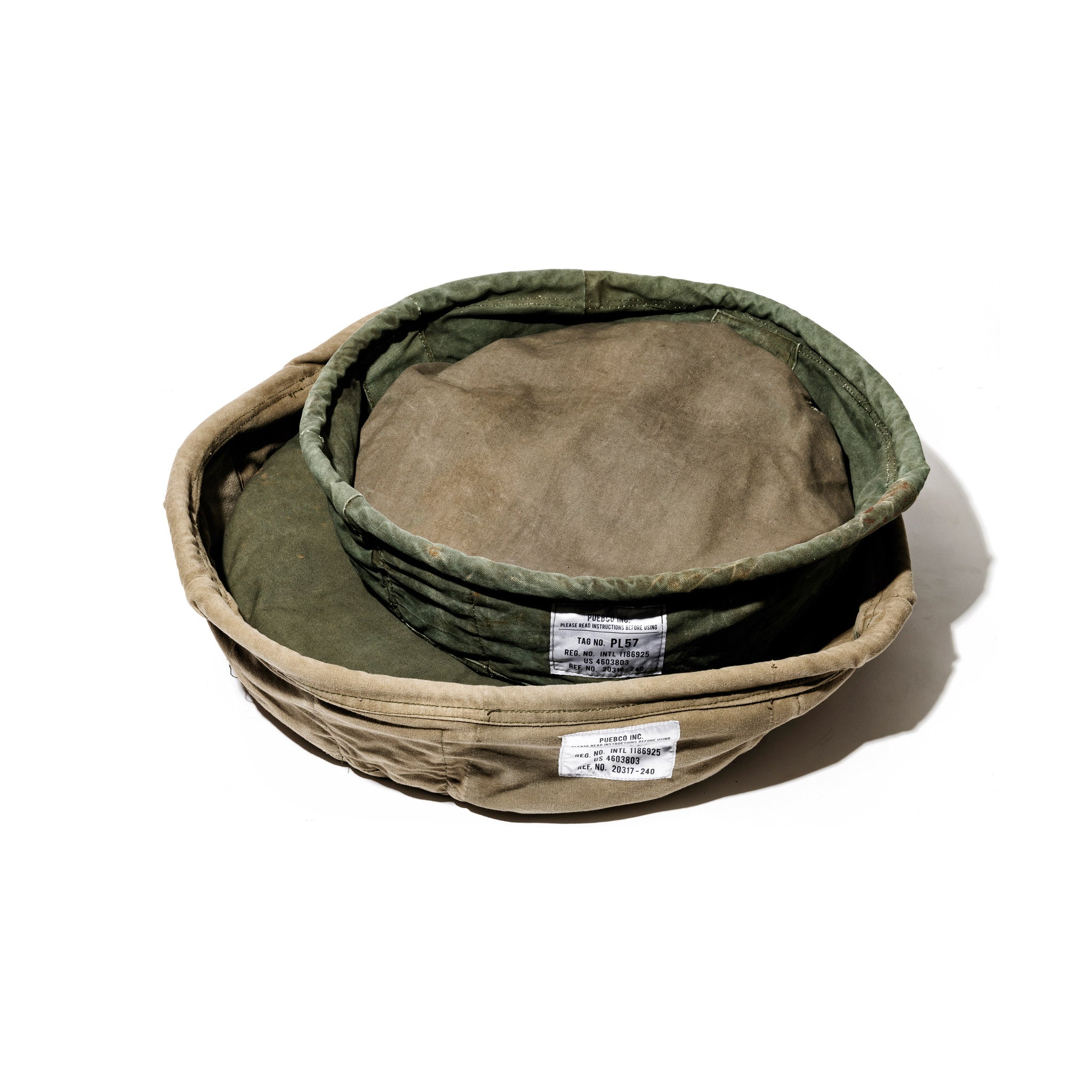 VINTAGE TENT FABRIC PET BED / Large – PUEBCO KOREA