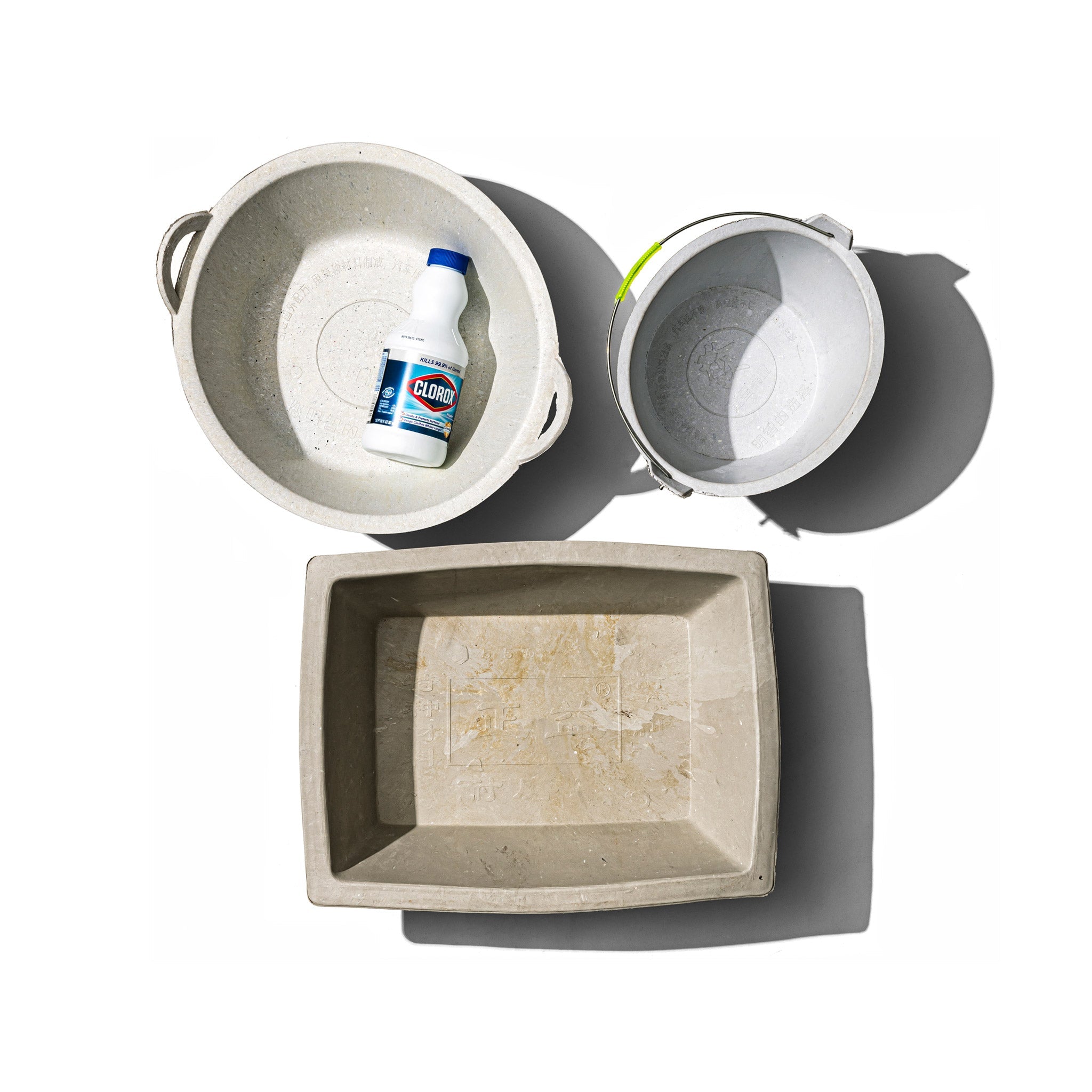 RECYCLED SOLE RUBBER BUCKET / Rectangle – PUEBCO KOREA