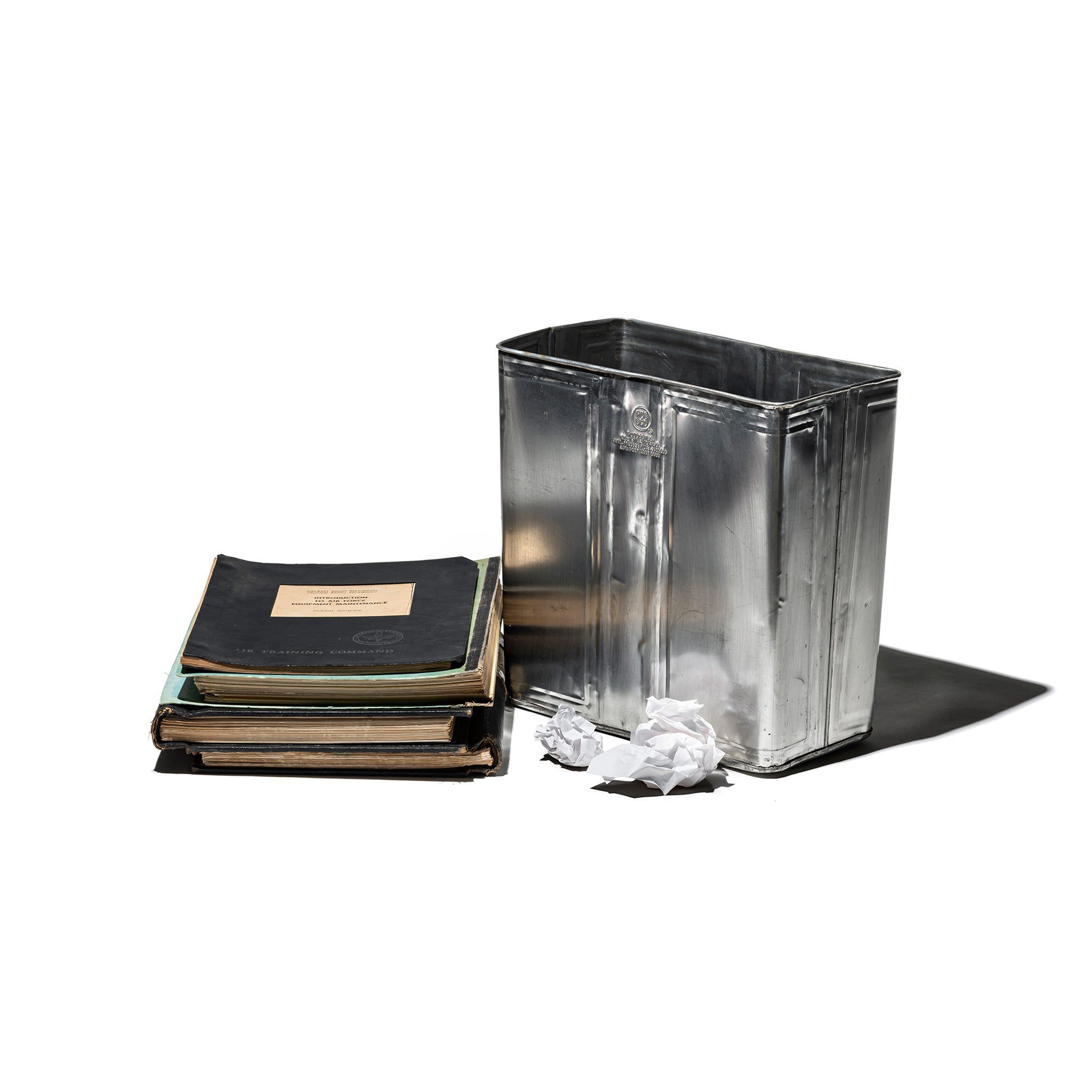 RECYCLE STEEL TRASH CAN / Rectangle – PUEBCO KOREA