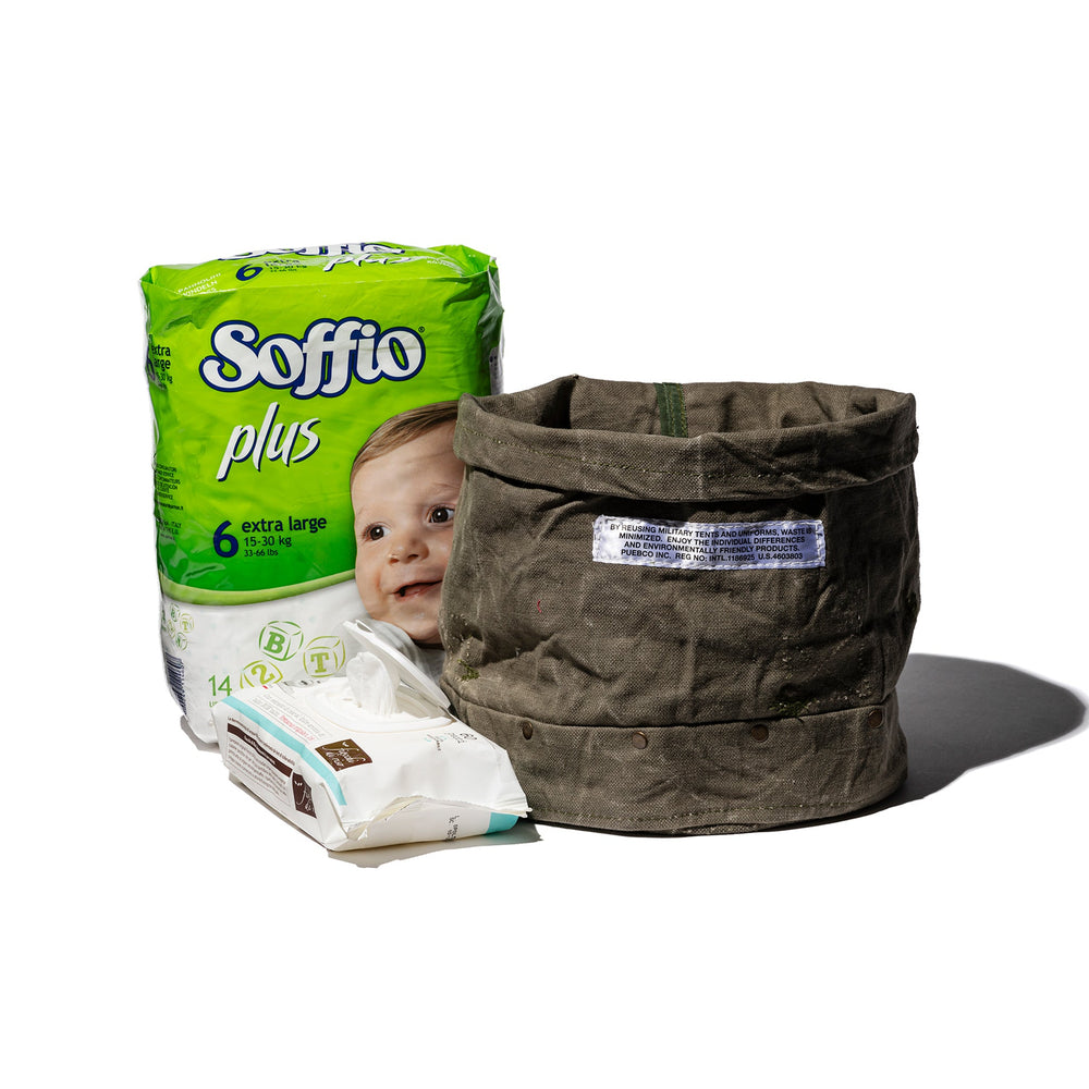 VINTAGE MATERIAL ORGANIZER WITH RIVET / Large – PUEBCO KOREA