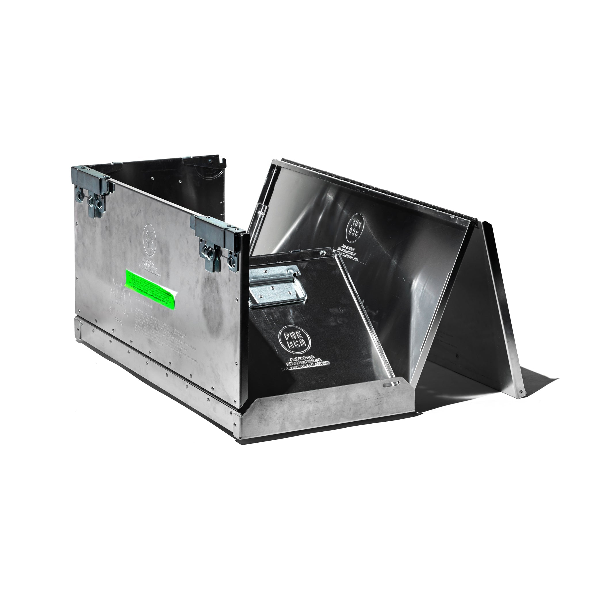 FOLDING ALUMINIUM CONTAINER – PUEBCO KOREA