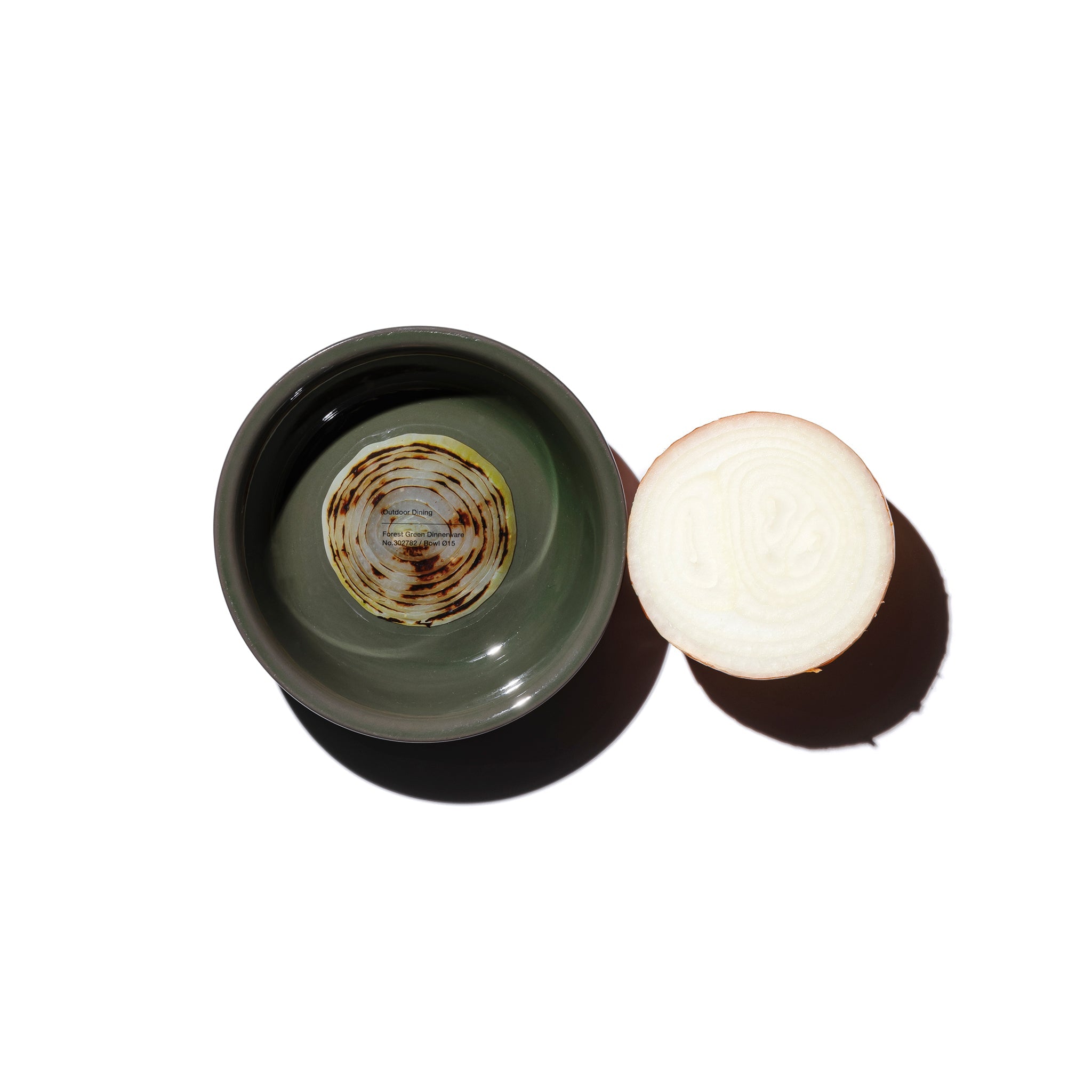 FOREST GREEN DINNERWARE Bowl / ø15 – PUEBCO KOREA