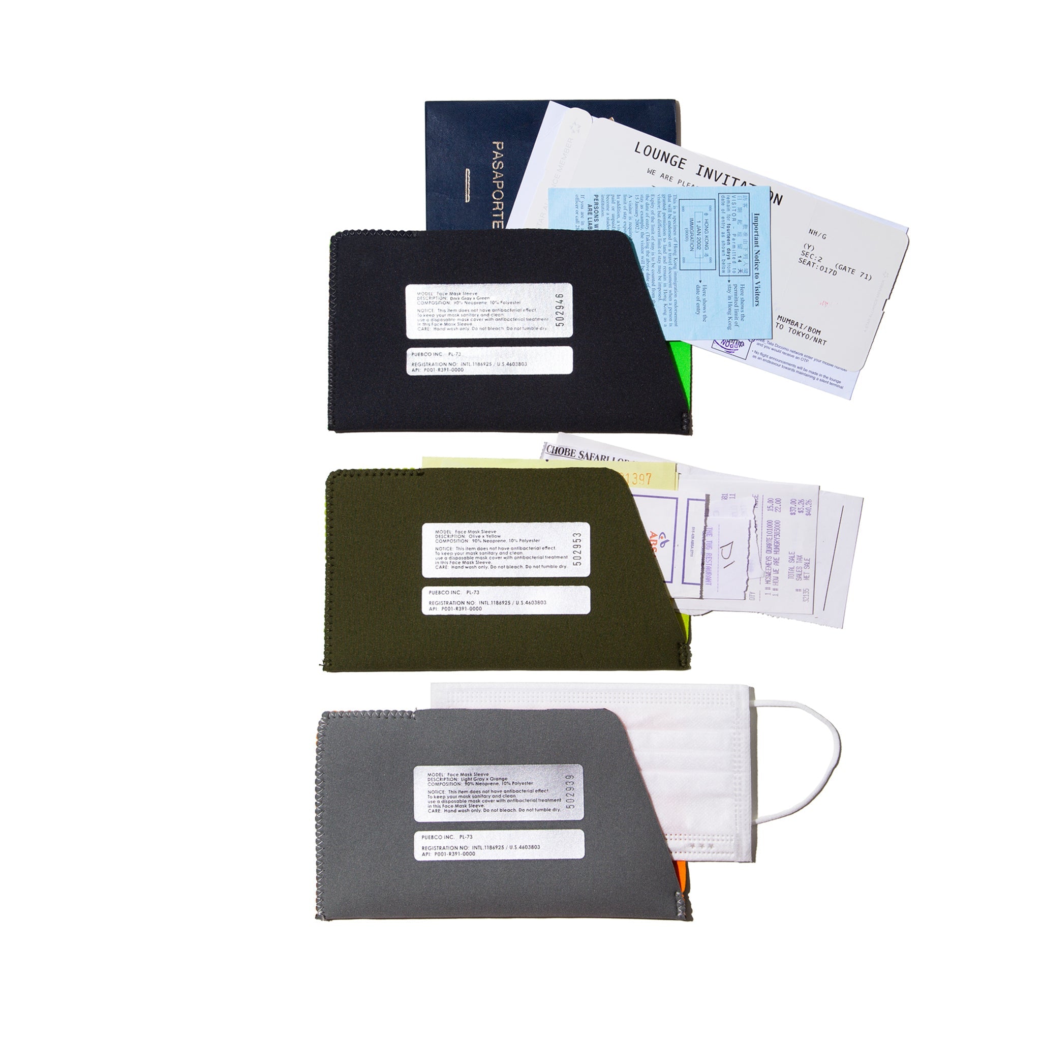 FACE MASK SLEEVE – PUEBCO KOREA